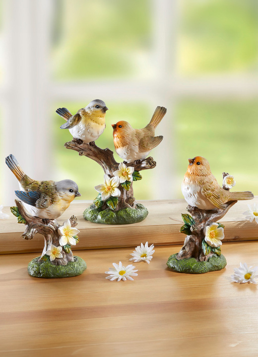 Vögel auf Zweig - Figuren | Brigitte Hachenburg